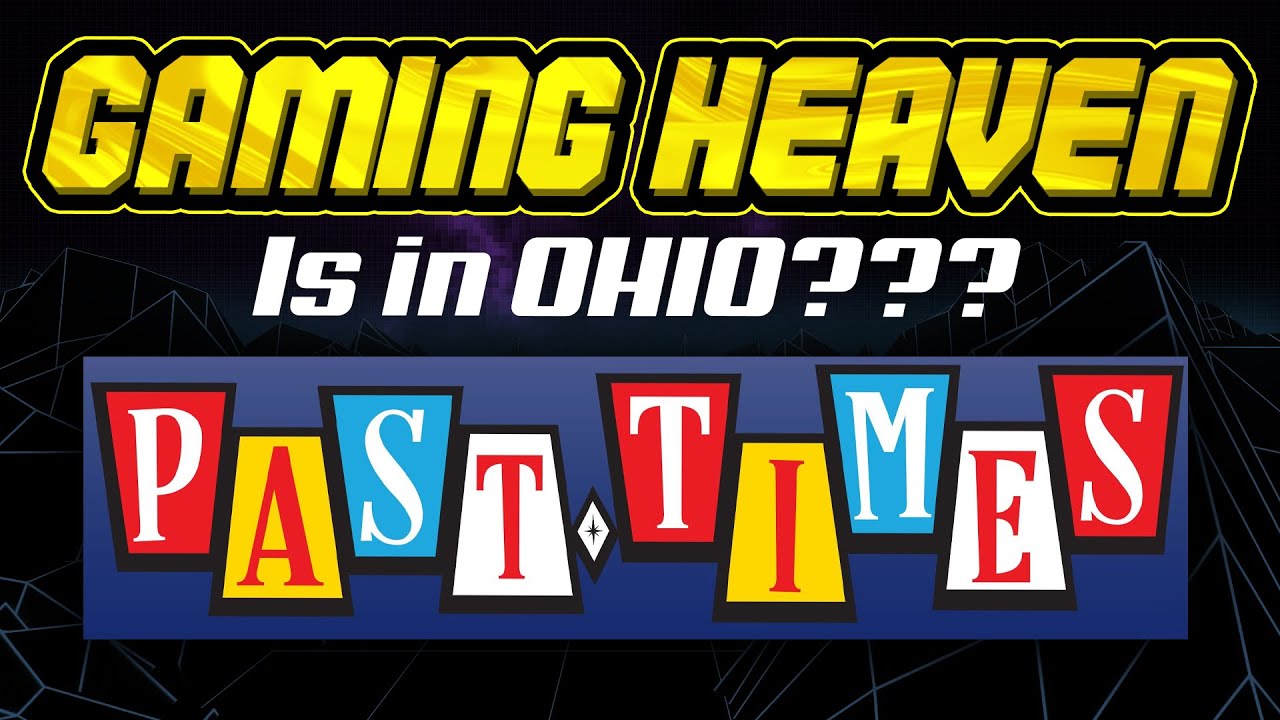 THIS PLACE IS AWESOME! Past Times Arcade & Pinball Expo - YouTube