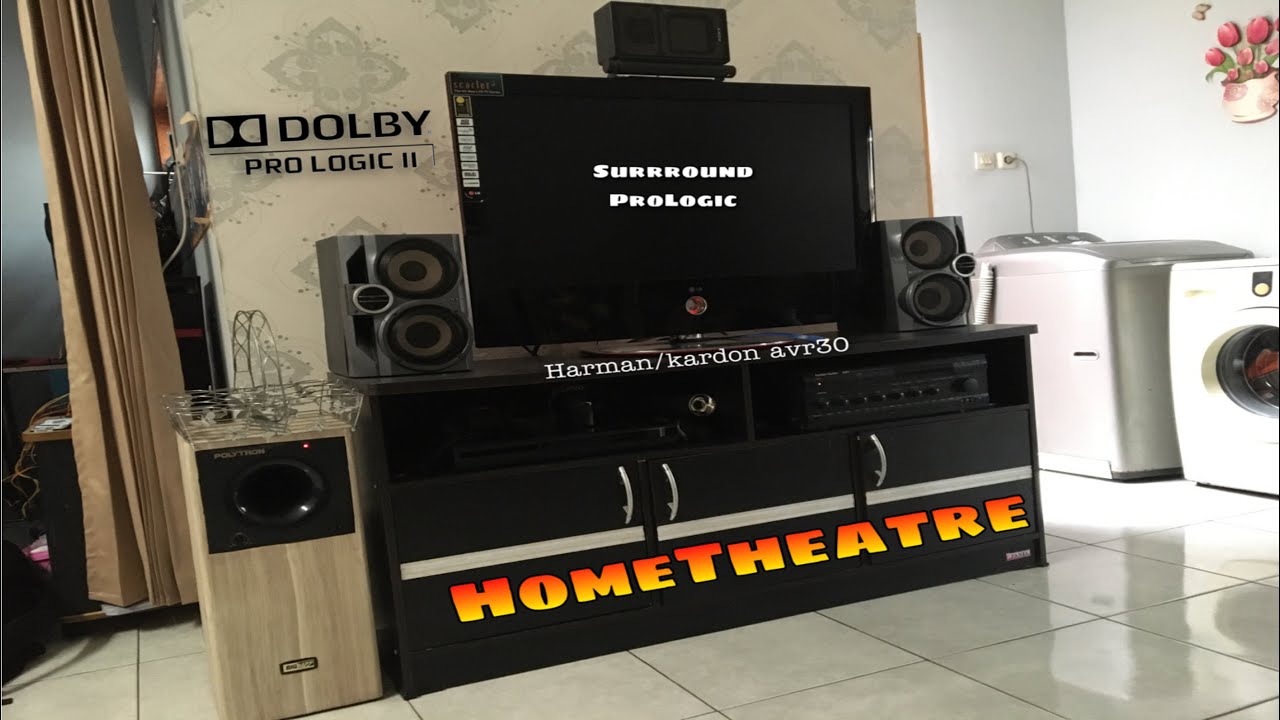 Home Theatre Dolby Pro Logic - YouTube