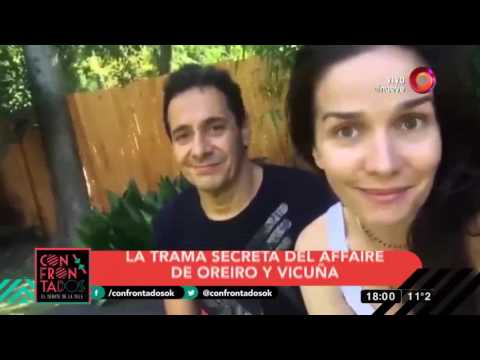 La trama secreta del affaire de Oreiro y Vicuña