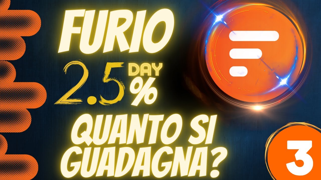 🪙🟠FURIO SMART TUTORIAL PART 3 🟠🪙QUANTO SI GUADAGNA? #furio #drip #roi # ...