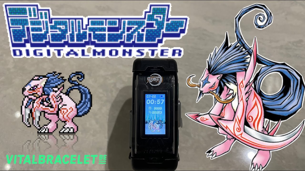 DIGIMON Vital Bracelet BE - KYUKIMON || BEMemory Digimon Seekers ...