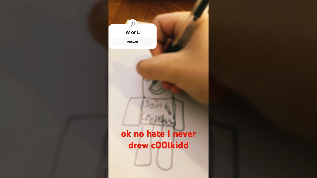 drawing c00lkidd for the first time no hate please :( #forsaken # ...
