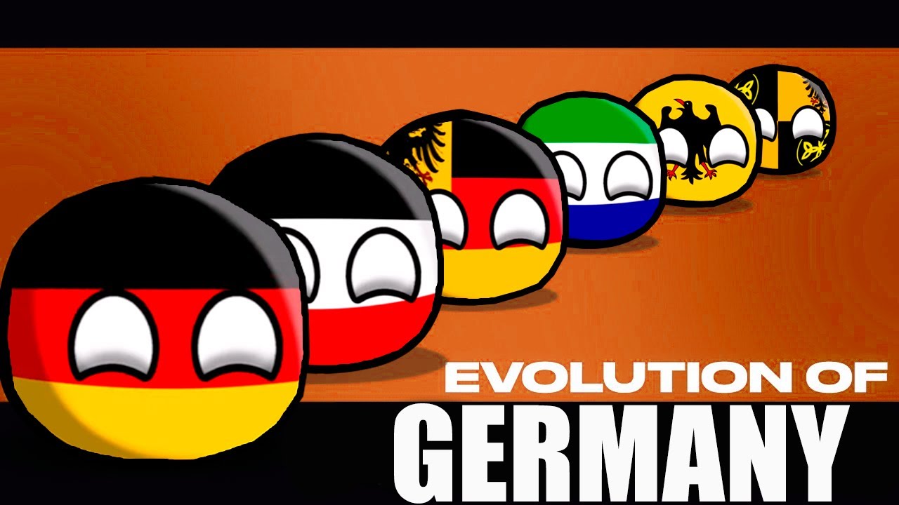 Evolution of Germany Countryballs - YouTube