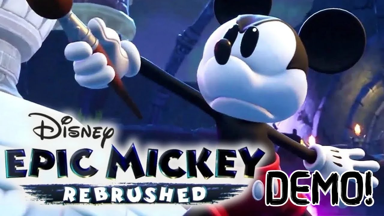 Disney's Epic Mickey: Rebrushed Demo!!! - YouTube