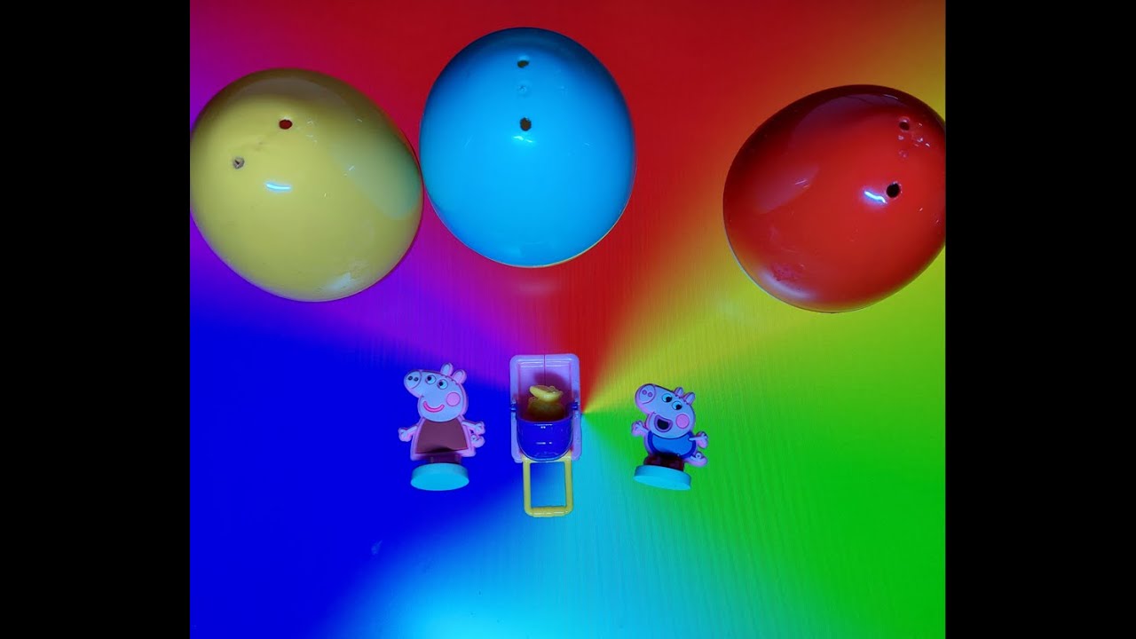 Pepa Pig and His Brother were Hatched from an EGG and a sister was born ...