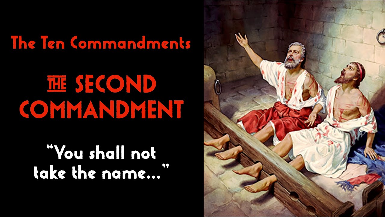 Small Catechism, The Ten Commandments, The Second Commandment - YouTube