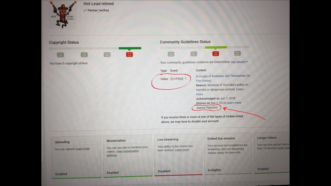 ️ Youtube Rejected My Appeal Avoid This Youtube Trap Youtube 3342
