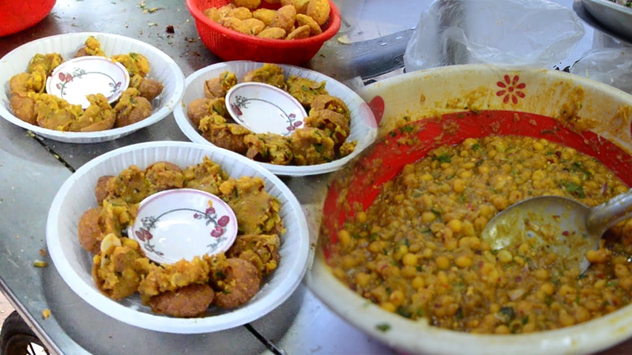 Tasty fuska making - pani puri - golgappa - street foods dhaka - YouTube