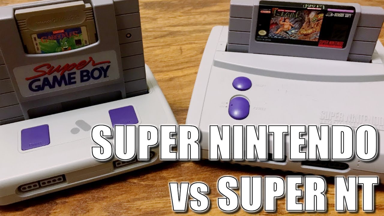 Super Nintendo vs the Analogue Super NT - YouTube