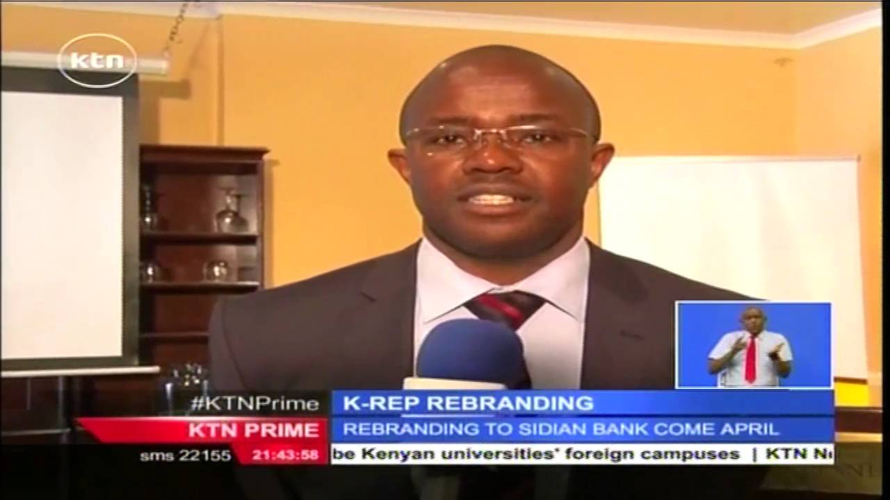 K-Rep bank set to rebrand to Sidian bank come April 2016 - YouTube