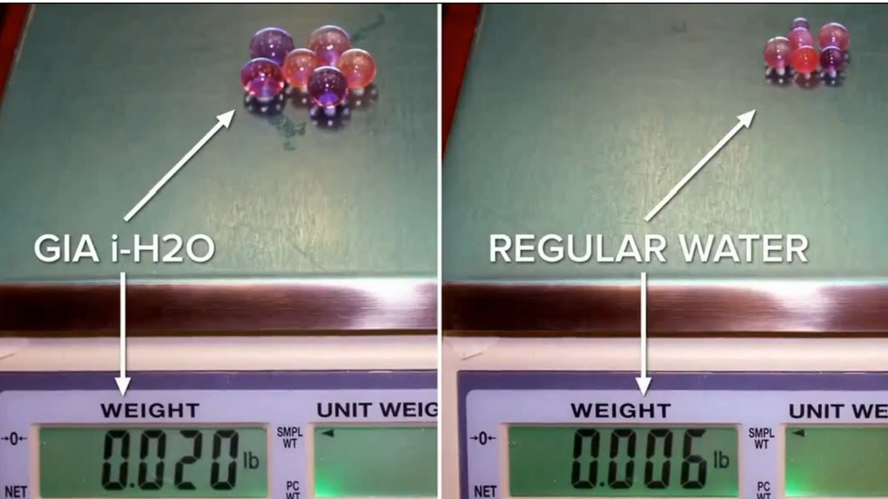 MRET Water (GIA iH2O) Super-Hydration Consumer Tests & Reviews - YouTube