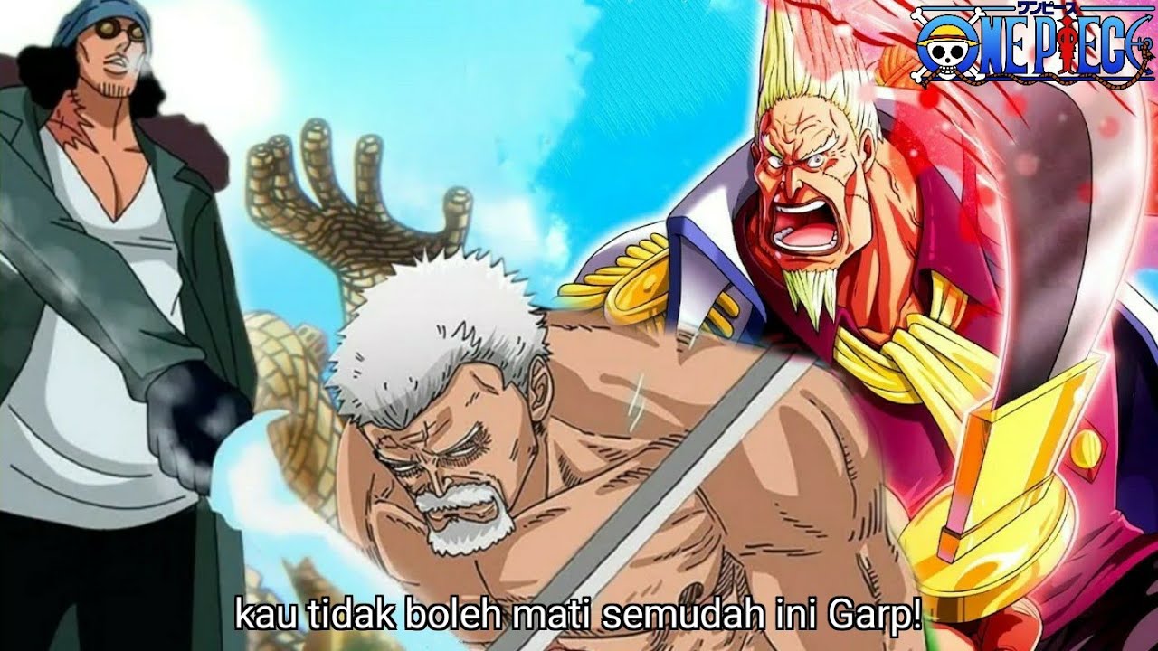 OP 1089 - KEREN! CARA GARP LOLOS DARI EKSEKUSI!! RENCANA JENIUS KUZAN ...