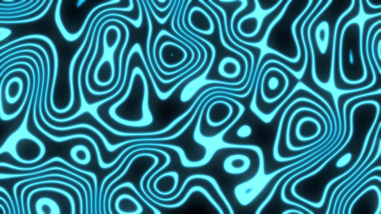 4K Cyan & Black Motion Background || VFX Free To Use 4K Screensaver ...