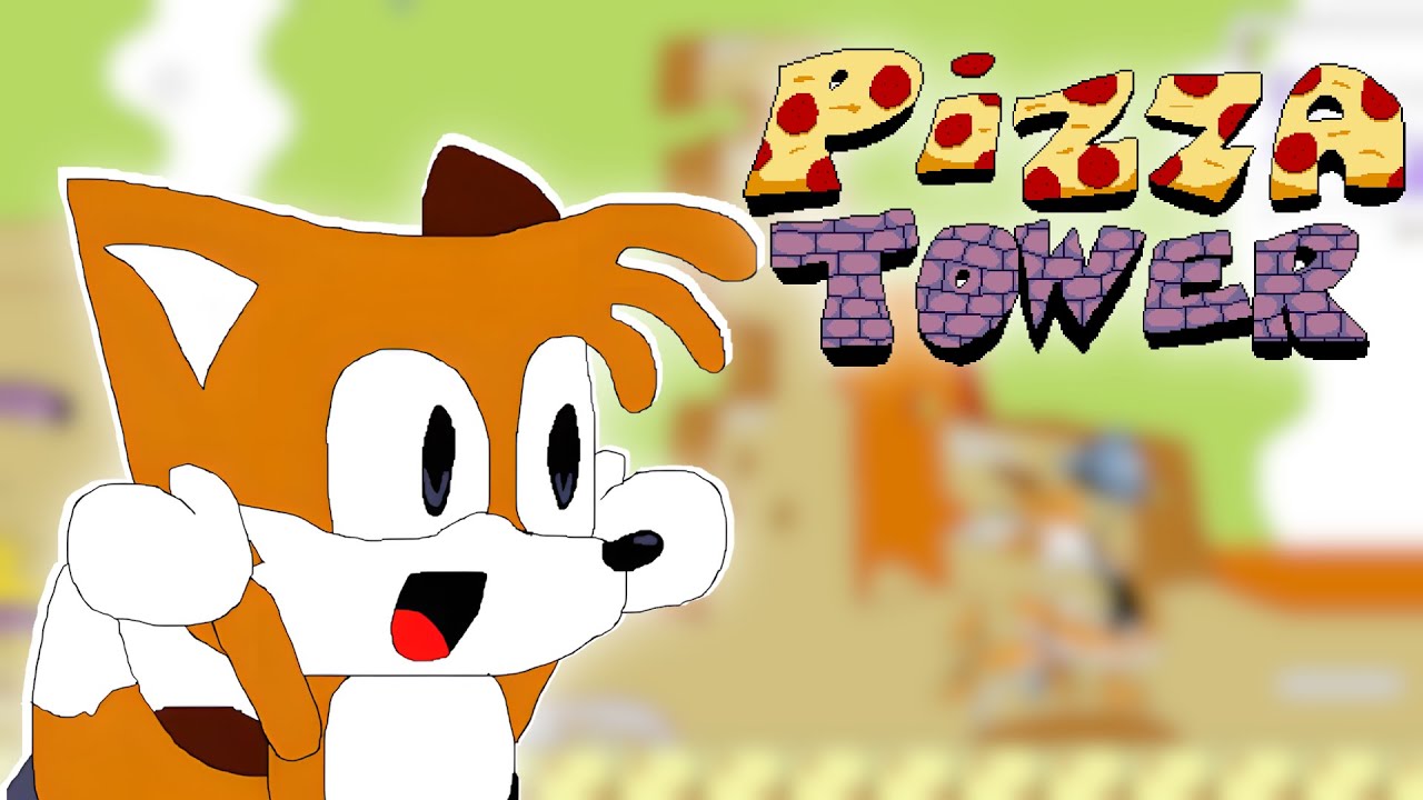 Miles Tails Prower в Pizza Tower - Мод на Pizza Tower - YouTube