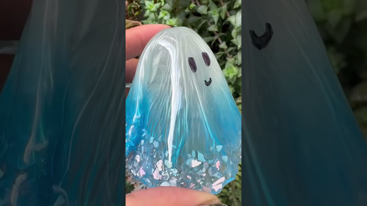 DIY Halloween Decorations! (Epoxy Resin Ghosts 👻) - YouTube