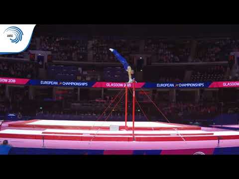 Vlasios MARAS (GRE) - 2018 Artistic Gymnastics Europeans, qualification high bar