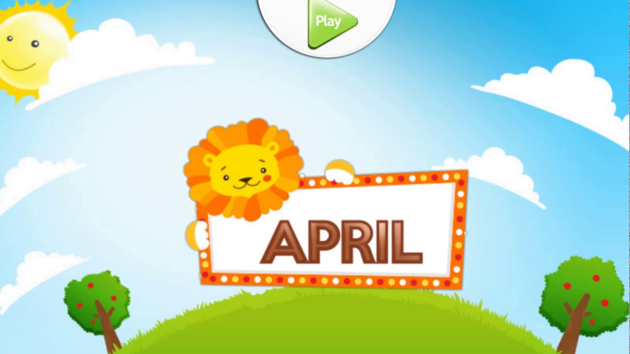 ABC KIDS - Months of the year - Free App for kids - YouTube