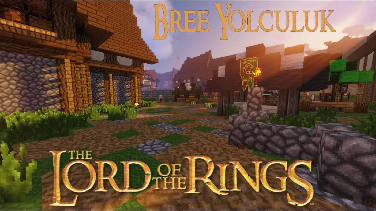LOTR - Welcome to Middle-earth Minecraft Modu "Bree Yolculuk" - YouTube
