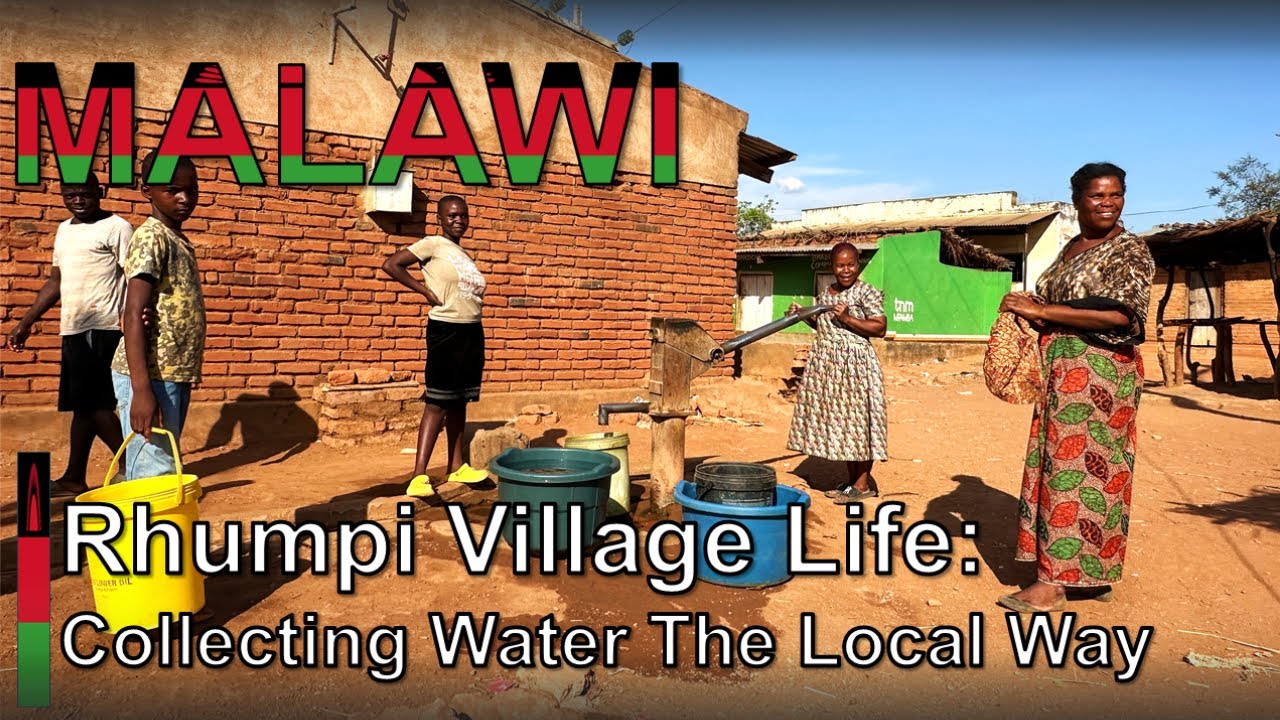 How Villagers Collect Water in Malawi – A Look into Everyday Life - YouTube