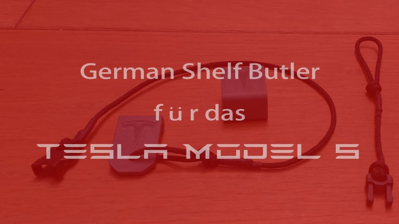 German Shelf Butler für das Tesla Model S - Montageerklärung - YouTube