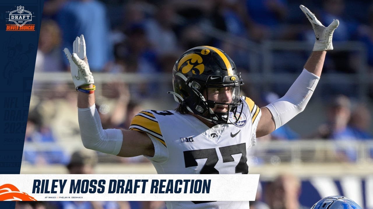 Draft Reaction: Riley Moss adds speed, turnover capability to Broncos ...