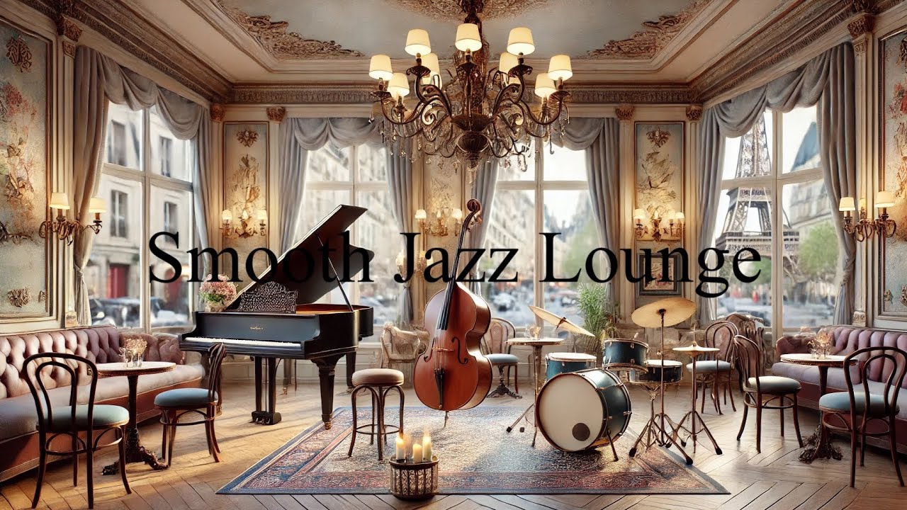 Smooth Jazz Lounge - Parisian Cafè with Relaxing Chill Smooth Jazz ...