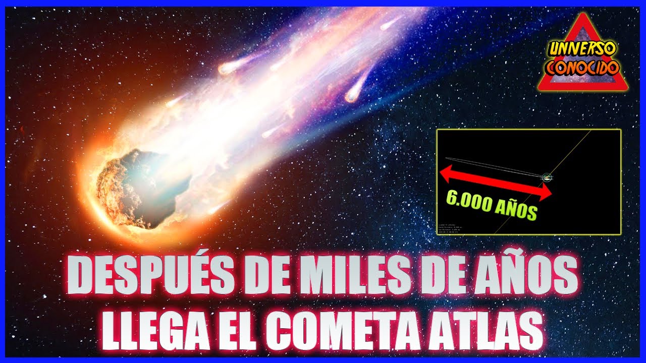 DESPUÉS DE MILES DE AÑOS LLEGA EL COMETA ATLAS Y PODRÍA SER VISIBLE A ...