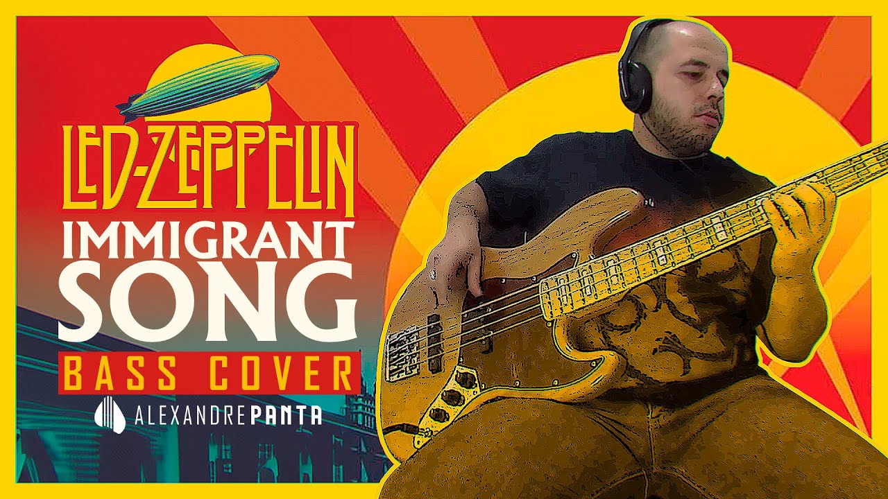 IMMIGRANT SONG / LED ZEPPELIN - BASS COVER - YouTube