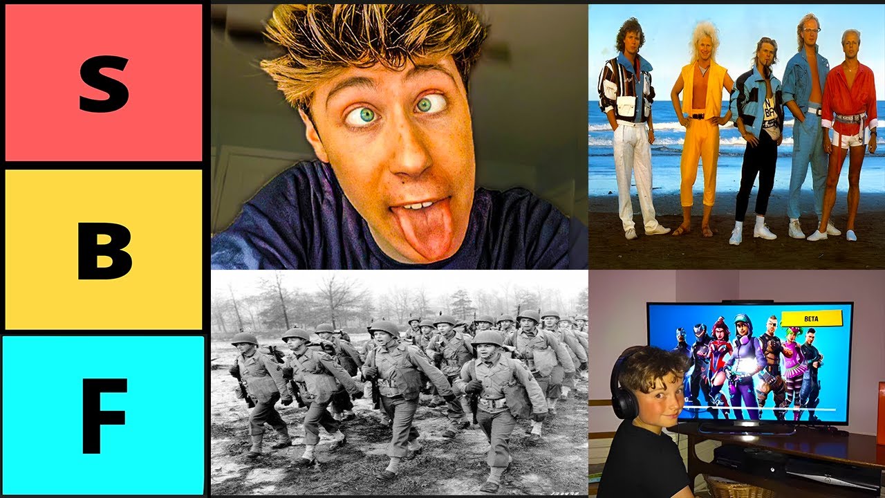 The Generations Tier List - YouTube