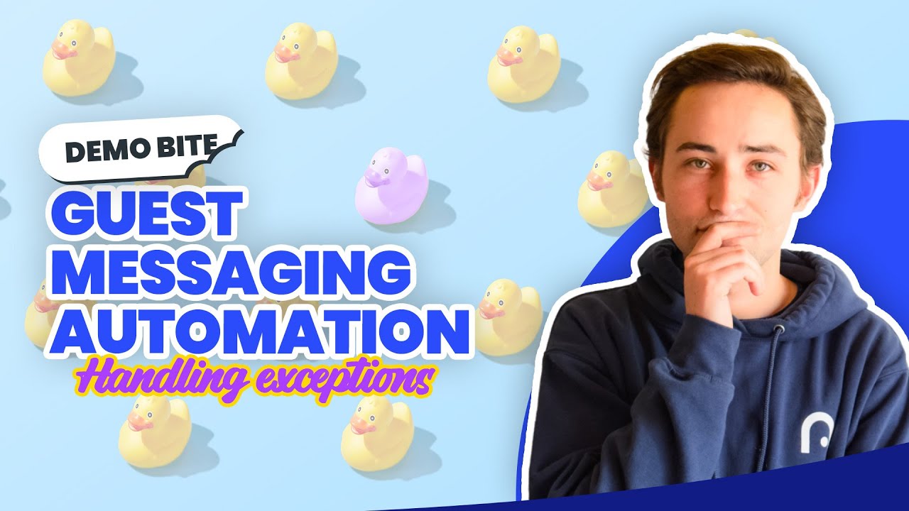 Guest Messaging Automation: Handling Exceptions - YouTube