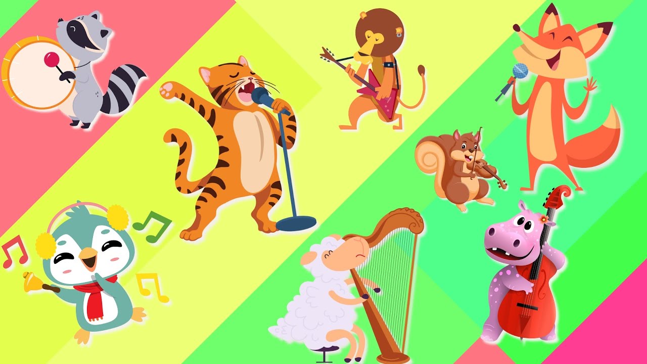 Animal Dance Song + More Baby Songs | Farm Animals Song: Dog, Cow, Pig ...