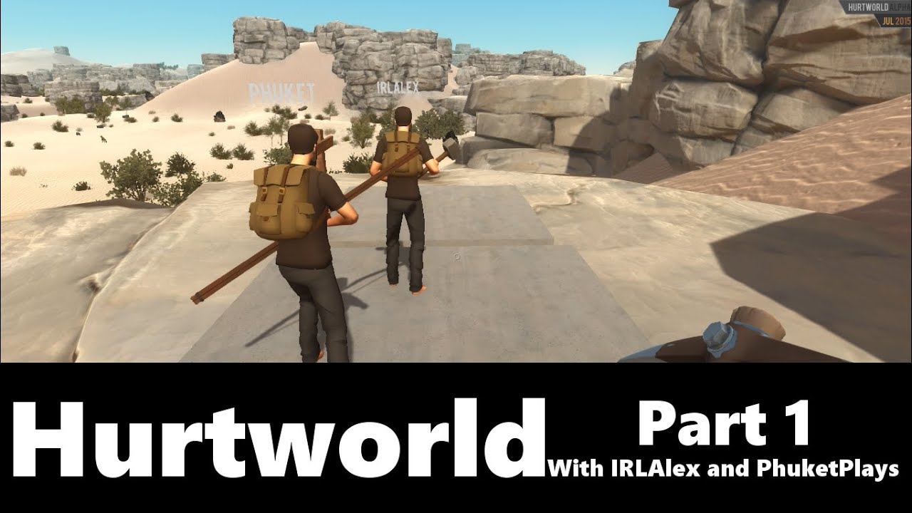 Hurtworld Gameplay Collab P1 - Ghost Bors! - YouTube