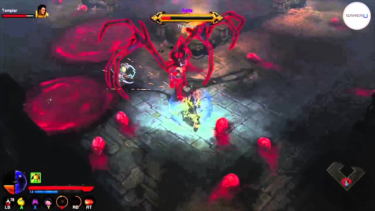Diablo 3 - Quick Guide on the Boss Fight with Adria - YouTube