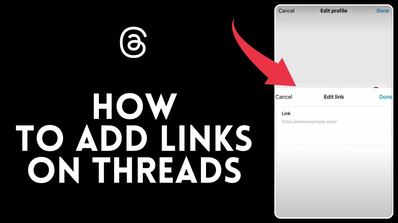 How to Add Links on Threads 2024 | Links Add on Threads - YouTube