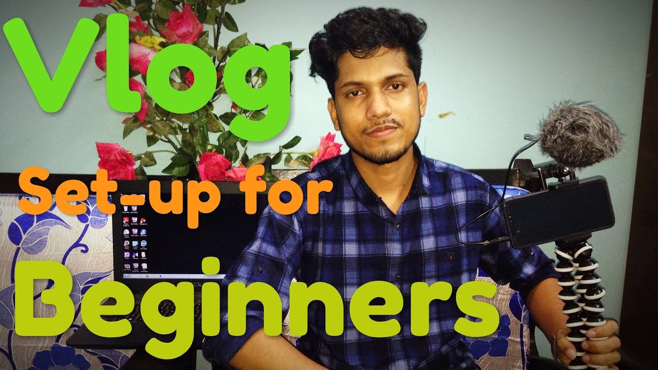 NEW VLOG SET-UP FOR BEGINNERS || UNBOXING BOYA BY- MM1 RECORD ...