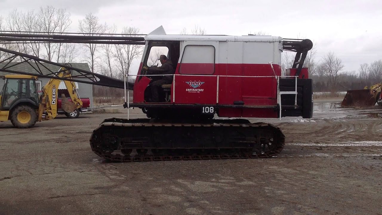 1968 Lima Model 65 SC Crawler Crane (LOCATED IN OAKLEY) lot 904 - YouTube