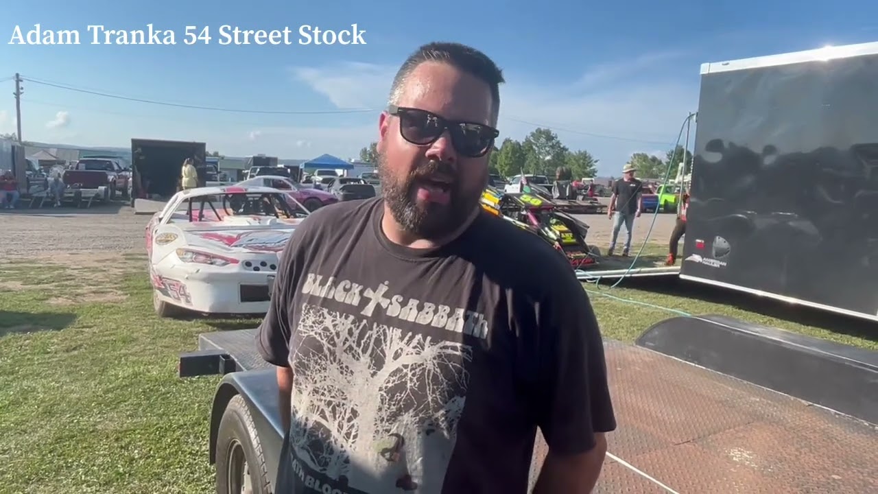 Interview With Adam Tranka 54 Street Stock @ Glenridge Motorsports Park ...