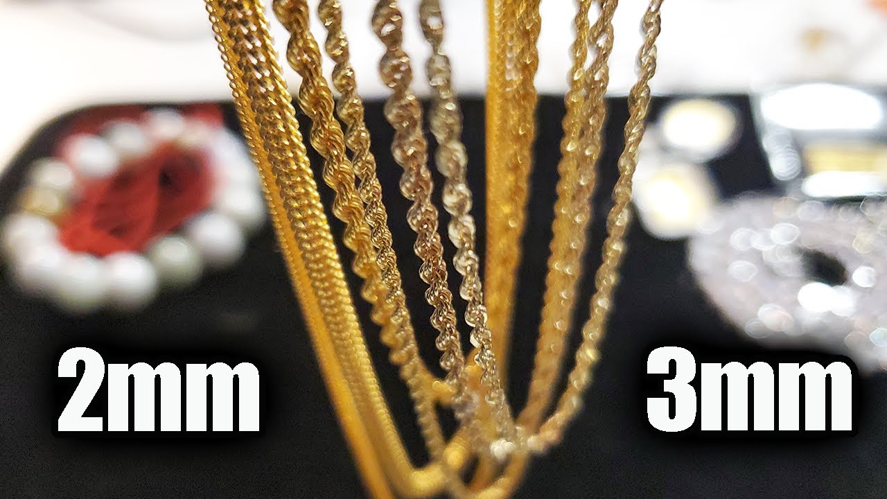 2mm Vs 3mm Gold Rope Chains Don t Make This Mistake YouTube 2mm Vs 3mm Gold Rope Chains Don t Make This Mistake YouTube