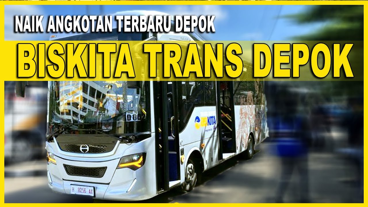 Cobain naik transportasi bis baru di depok - walaupun padet tapi super ...