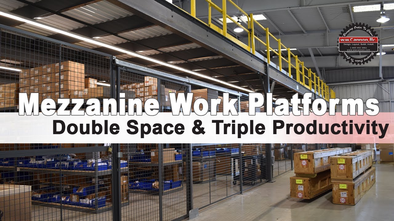 Double Space & Triple Your Productivity With Mezzanine Storage ...