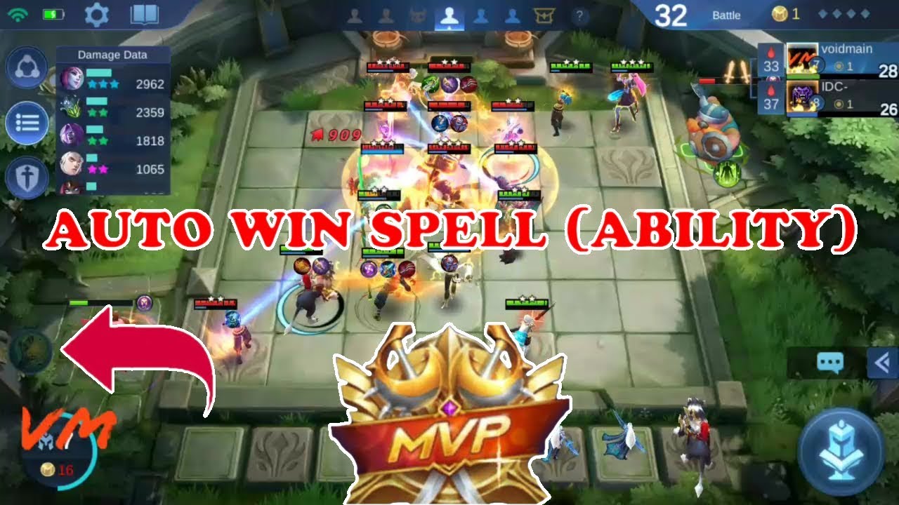 AUTO WIN SPELL MAGIC CHESS EASY MYTHIC - YouTube