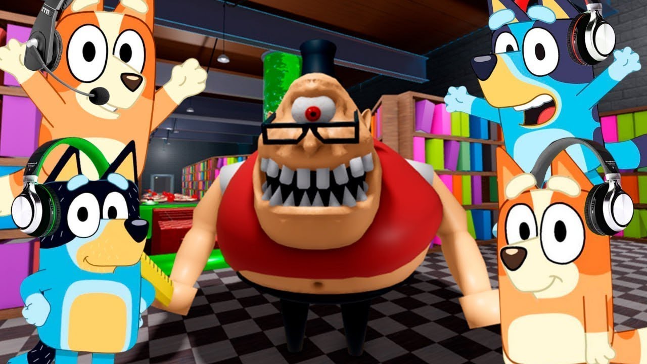 Bluey ? Bingo Escape MR STINKY DETENTION In Roblox! #377 - YouTube