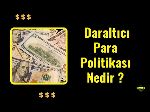 Daraltıcı Para Politikası Nedir ? #ekonomi