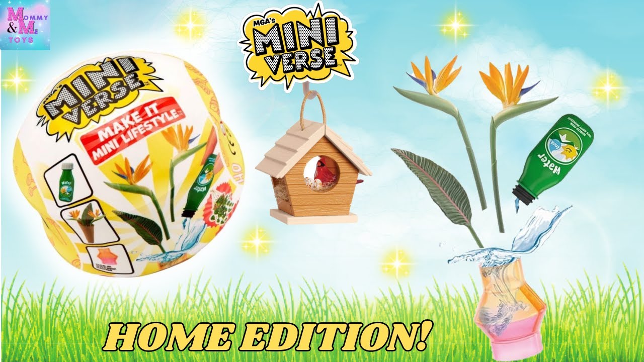 NEW MINIVERSE MAKE IT MINI LIFESTYLE HOME EDITION UNBOXING REVIEW ...