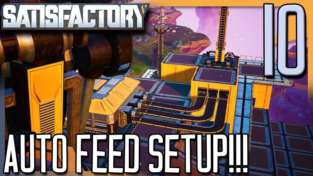 UNLOCKING MORE TECH & AUTO FEED IS SET UP! | Satisfactory Gameplay/Let ...