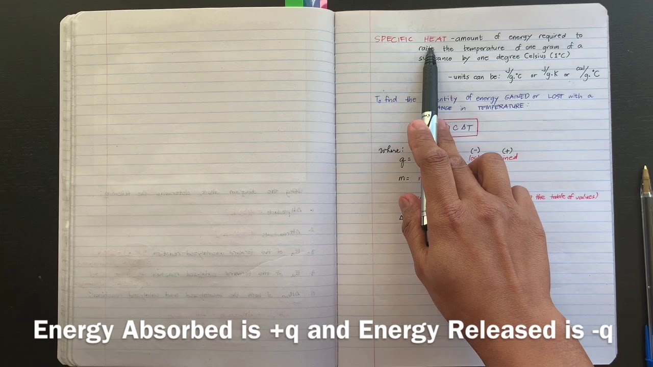 Specific Heat Problem Solving: Part I - YouTube