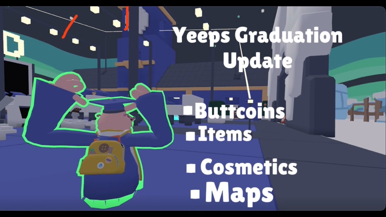 Yeeps Graduation update #oculus #yeeps #gaming #vr - YouTube
