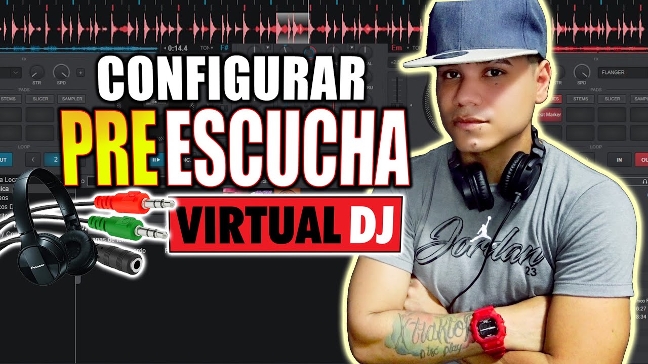 🎧 Virtual DJ configurar la pre escucha con un cable (Y) FÁCIL Y RÁPIDO @DjDarrelElapoderado ...