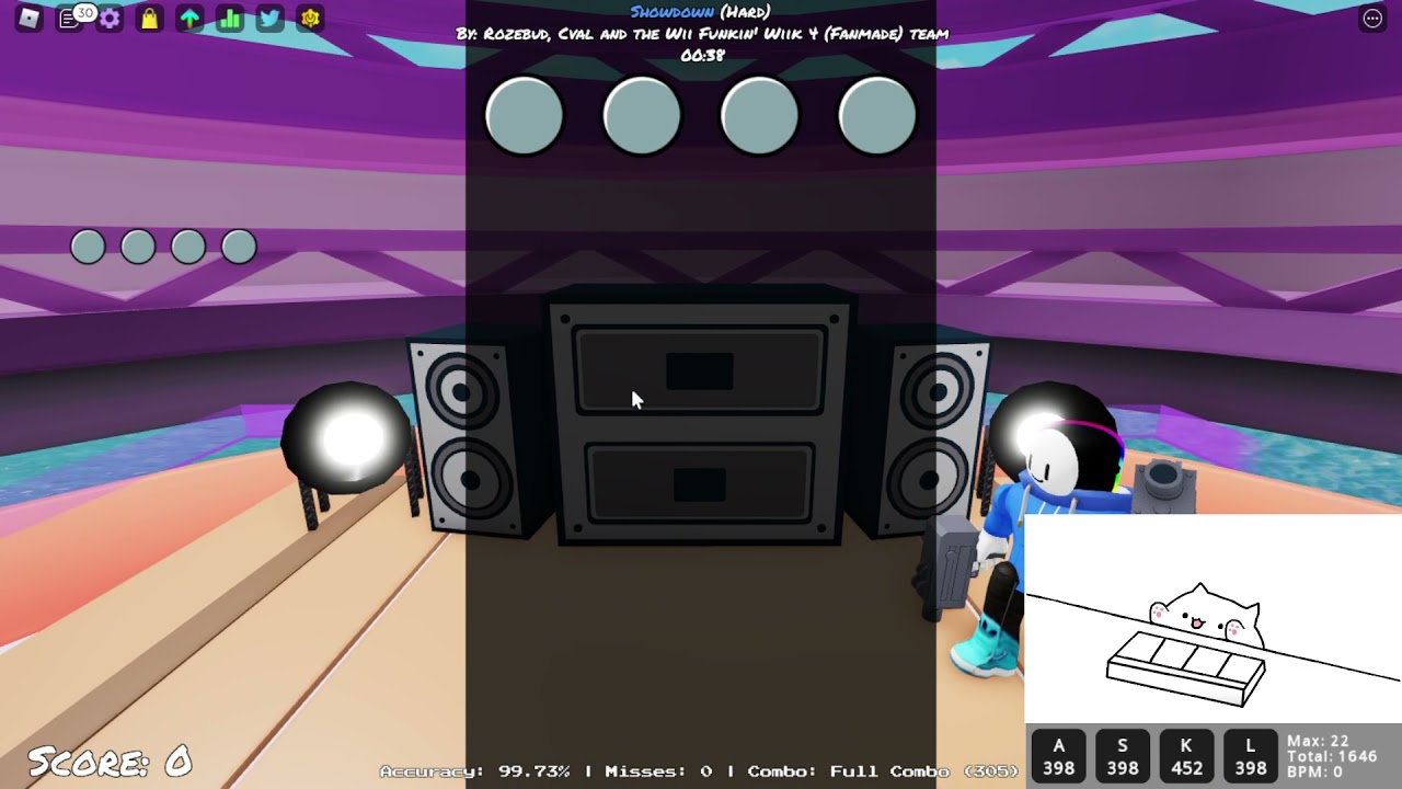 Trying a kps counter. - YouTube