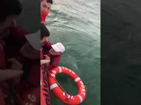 Samsun'da Tekne Alabora Oldu